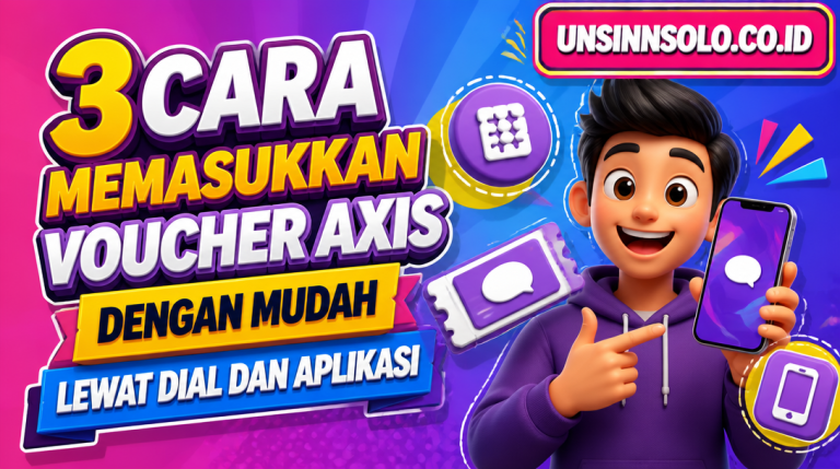 3 Cara Memasukkan Voucher Axis dengan Mudah Lewat Dial dan Aplikasi